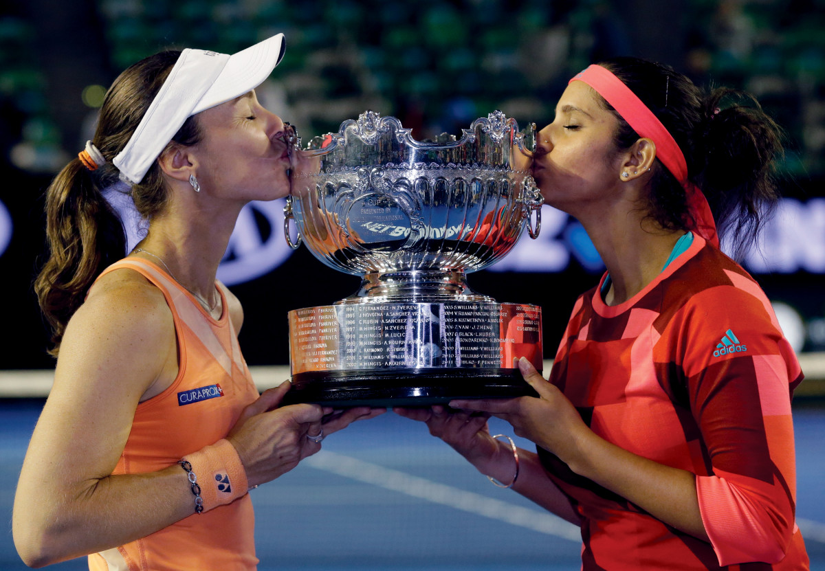 Hingis, Mirza win Australian Open doubles title - Sports Illustrated