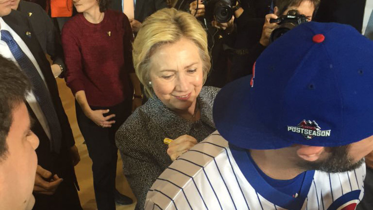 Cubs World Series: Hillary Clinton predicts 2016 win - Sports Illustrated
