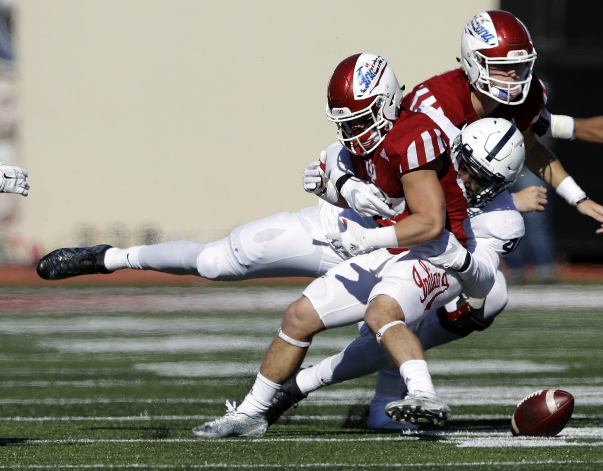 Hoosiers trying to get better handle on fumbling woes - Sports Illustrated