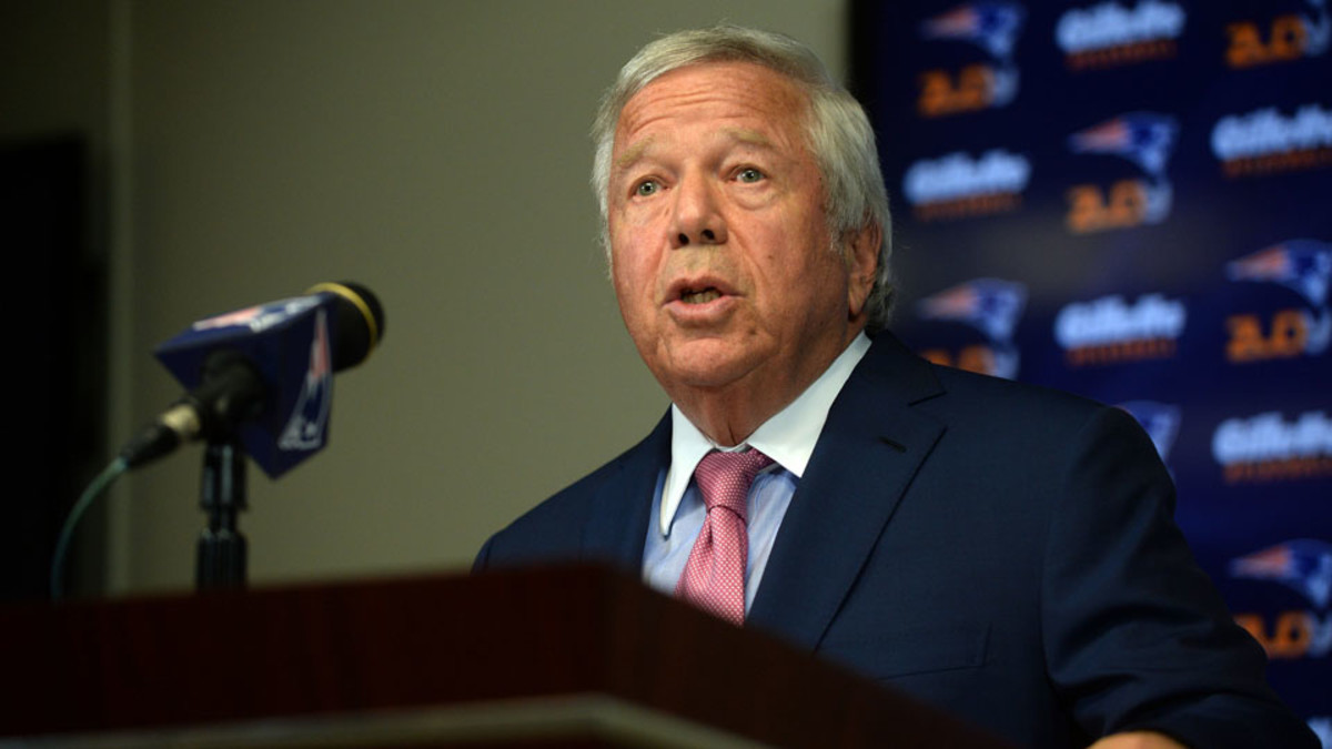 Patriots owner wrote to Goodell asking for first-round pick back ...