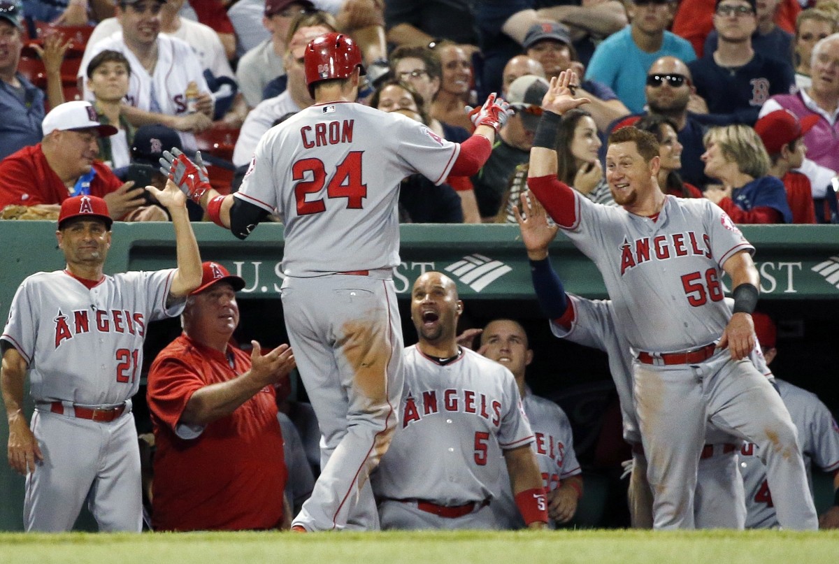 Blackjack! Angels beat Red Sox 21-2 behind Cron's 6 hits - Sports ...