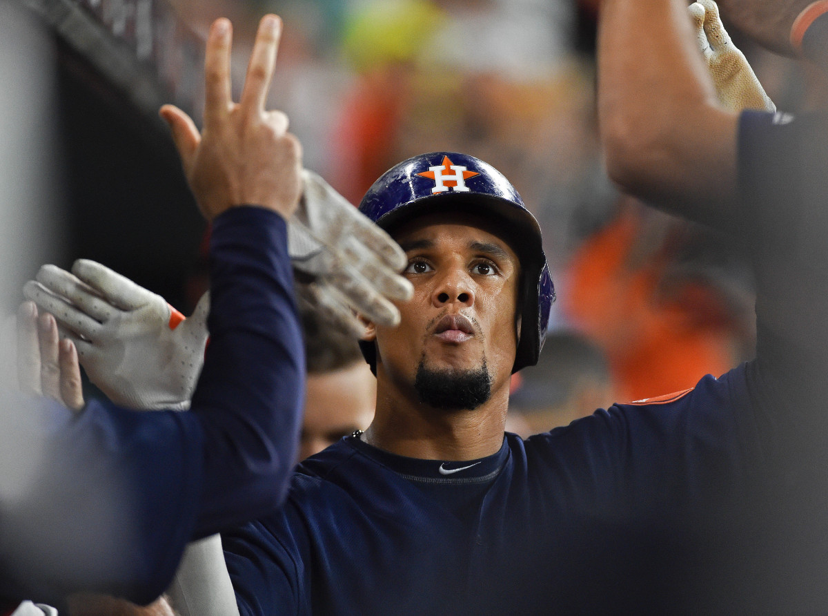 Marisnick scores on errant throw in 10th for 2-1 Astros win - Sports ...