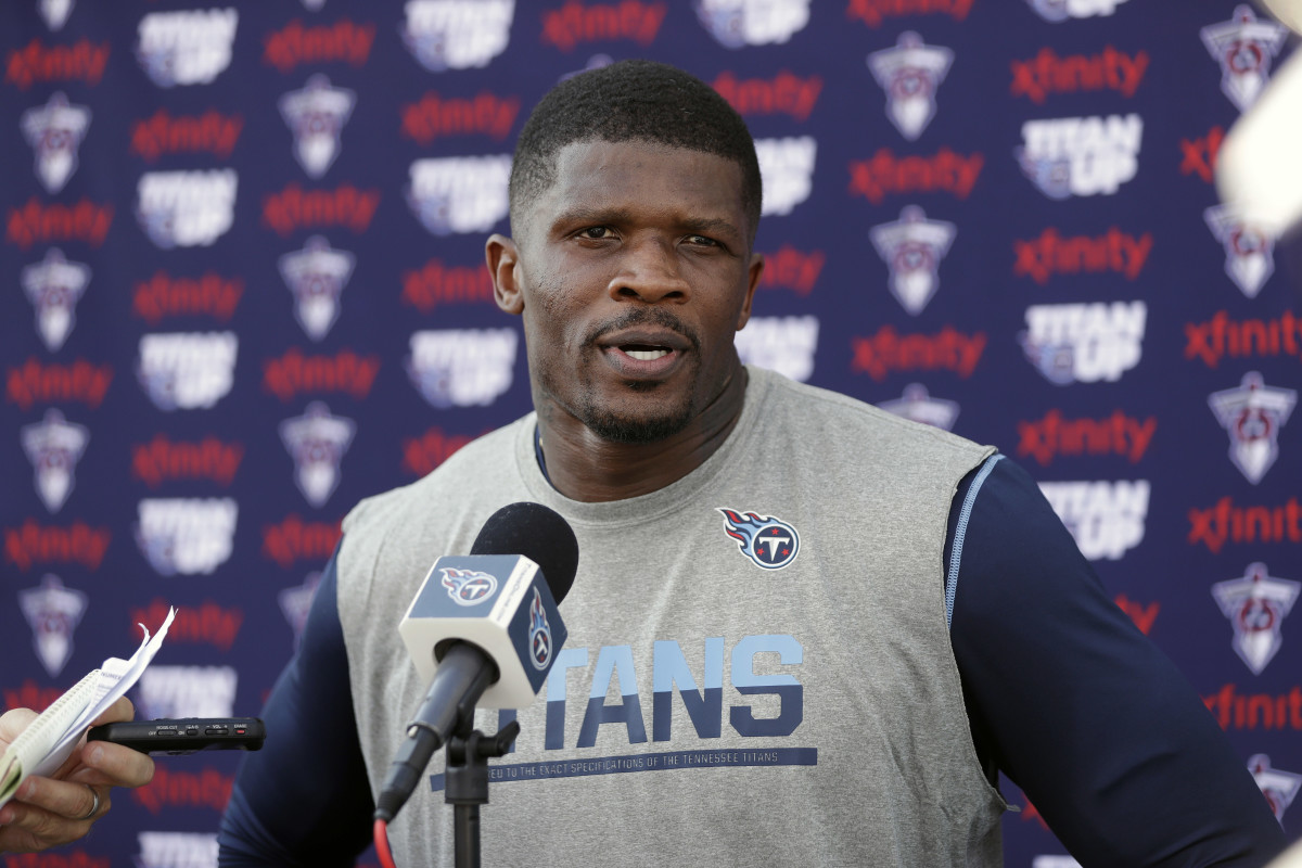 Andre Johnson says in retirement he'll always be a Texan - Sports ...