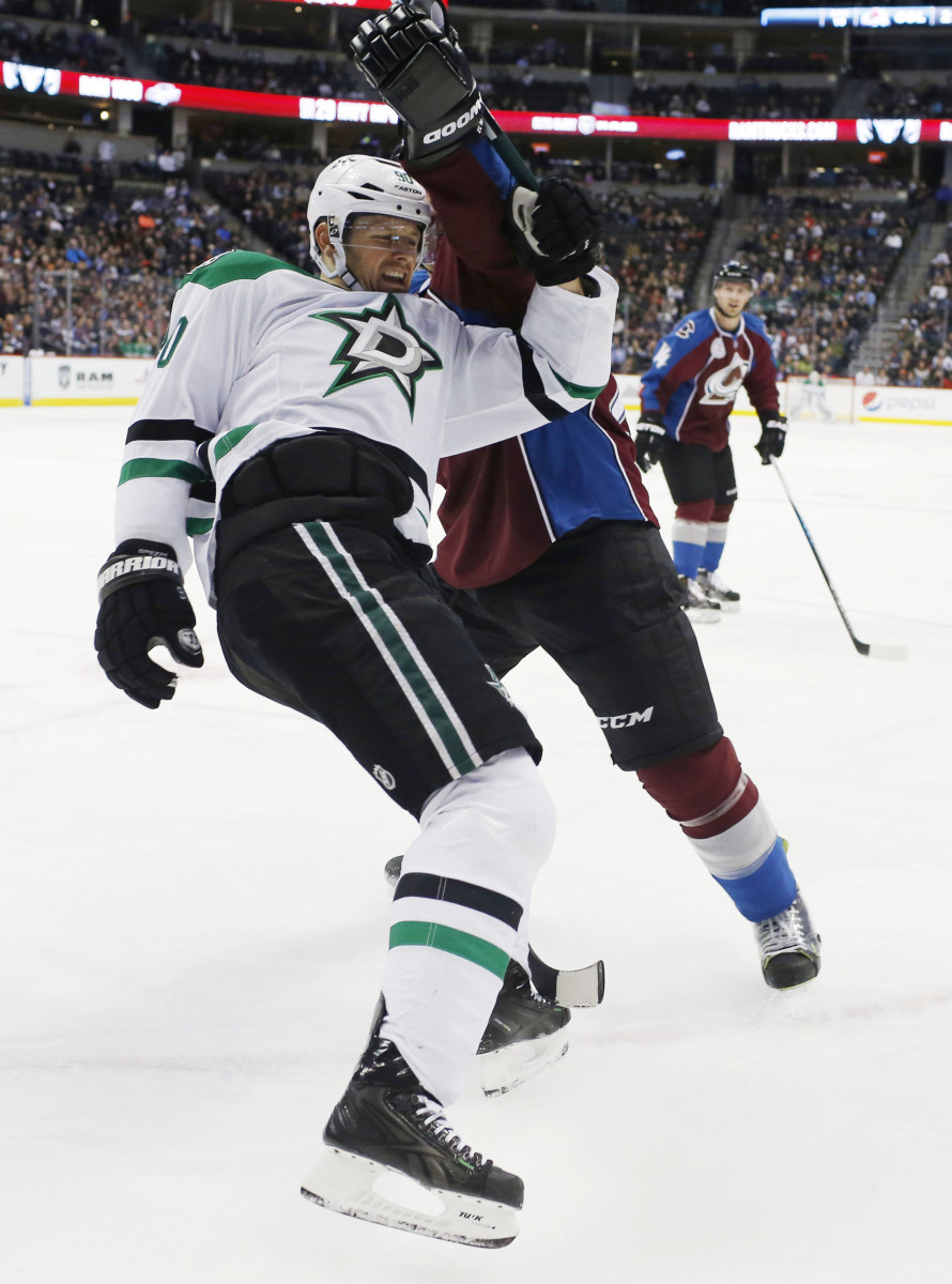 Stars' Spezza out after going head-first into boards - Sports Illustrated