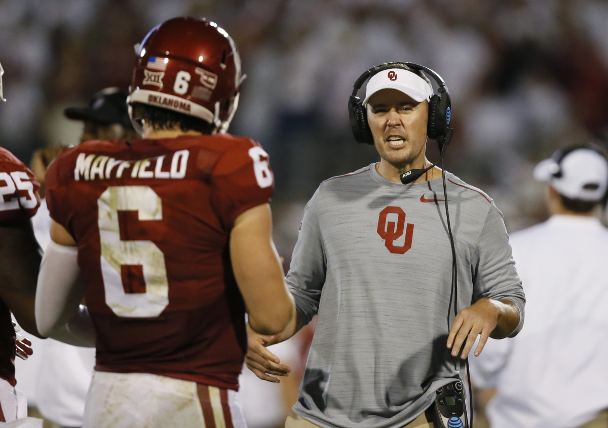 Oklahoma OC Lincoln Riley adds ground game to Air Raid - Sports Illustrated