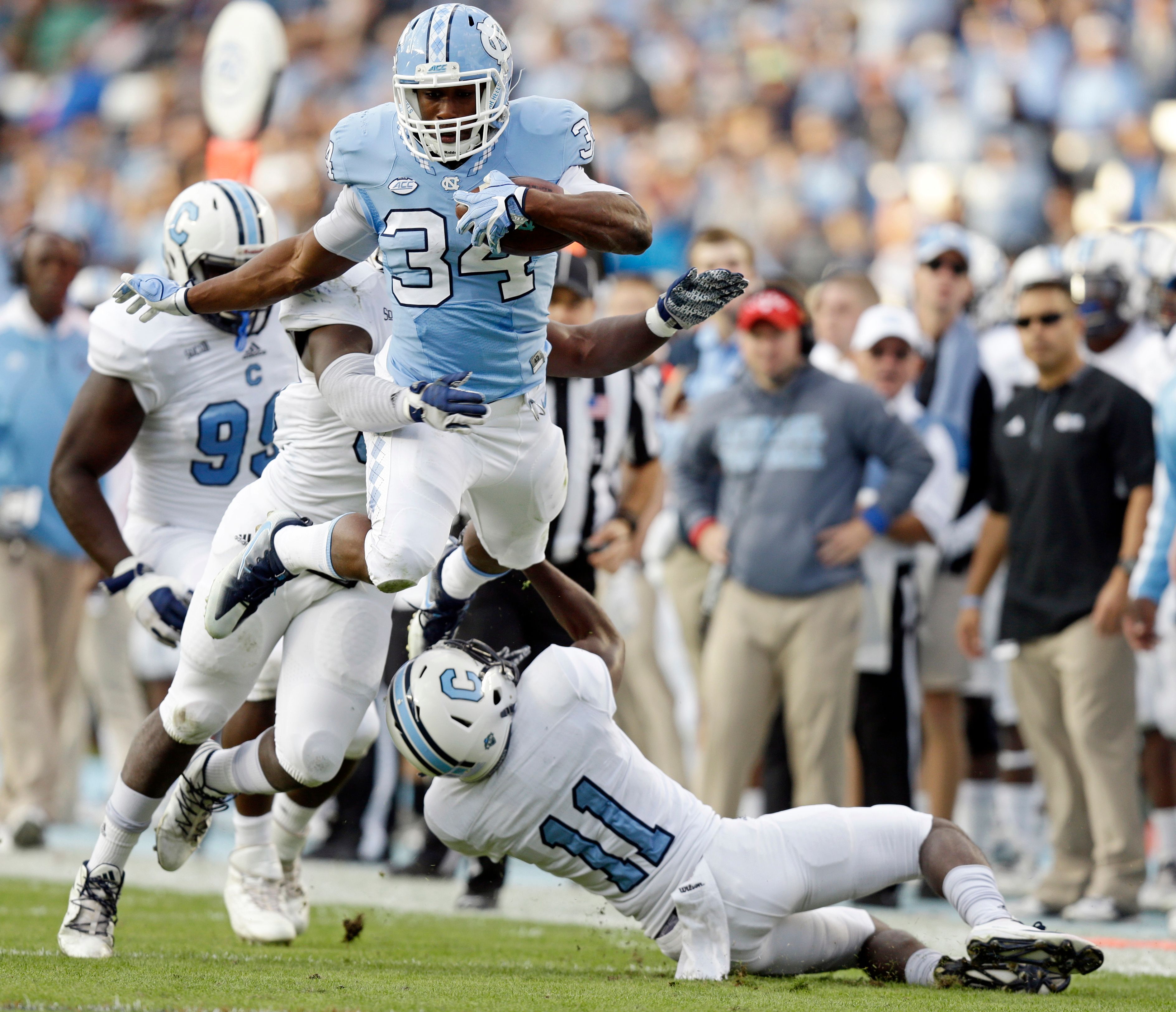 North Carolina hands The Citadel 1st loss of the season - Sports ...