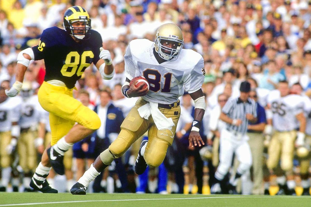 Tim Brown Classic SI Photos - Sports Illustrated