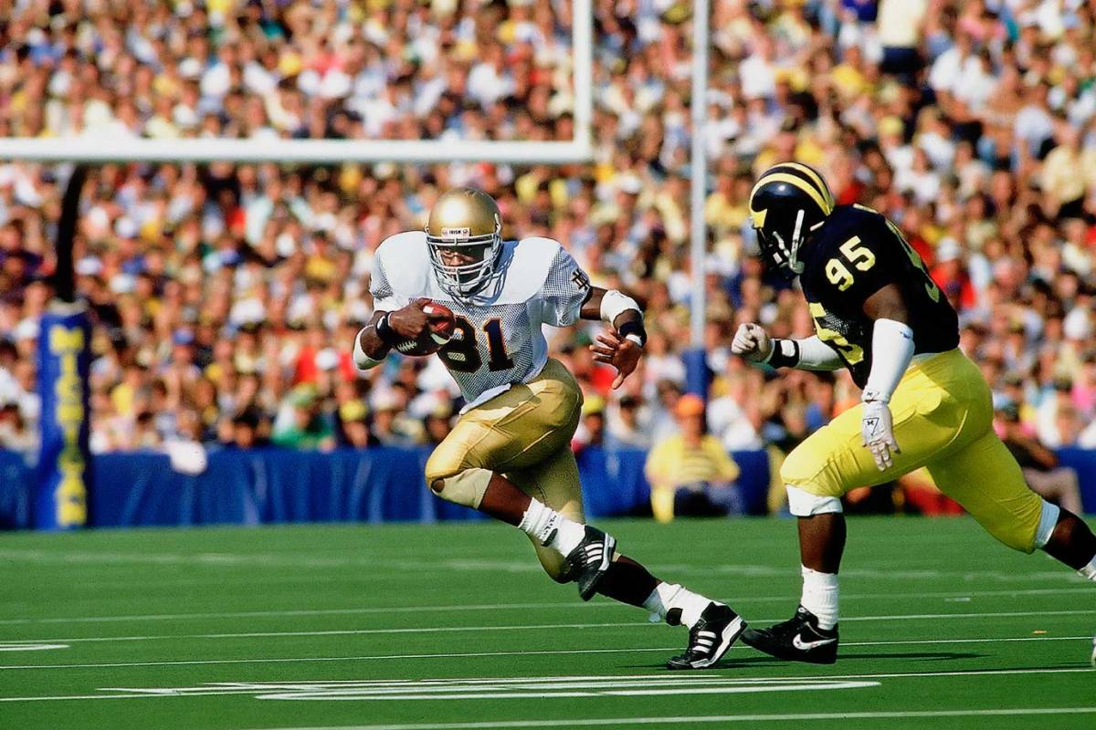 Tim Brown Classic SI Photos - Sports Illustrated