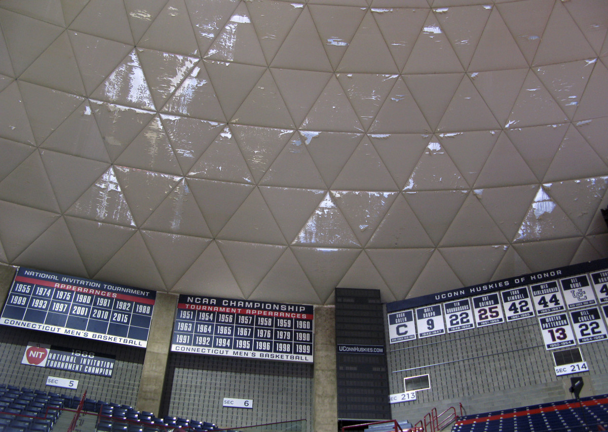 UConn to spend $10 million for new roof at Gampel Pavilion - Sports ...