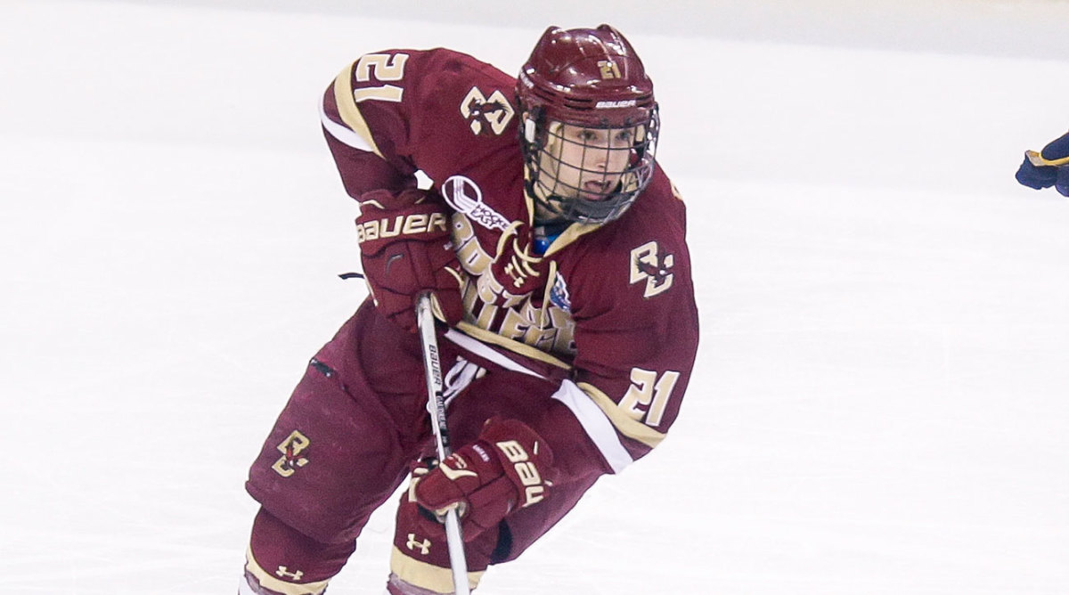 Senior Matthew Gaudreau leading Boston College - Sports Illustrated