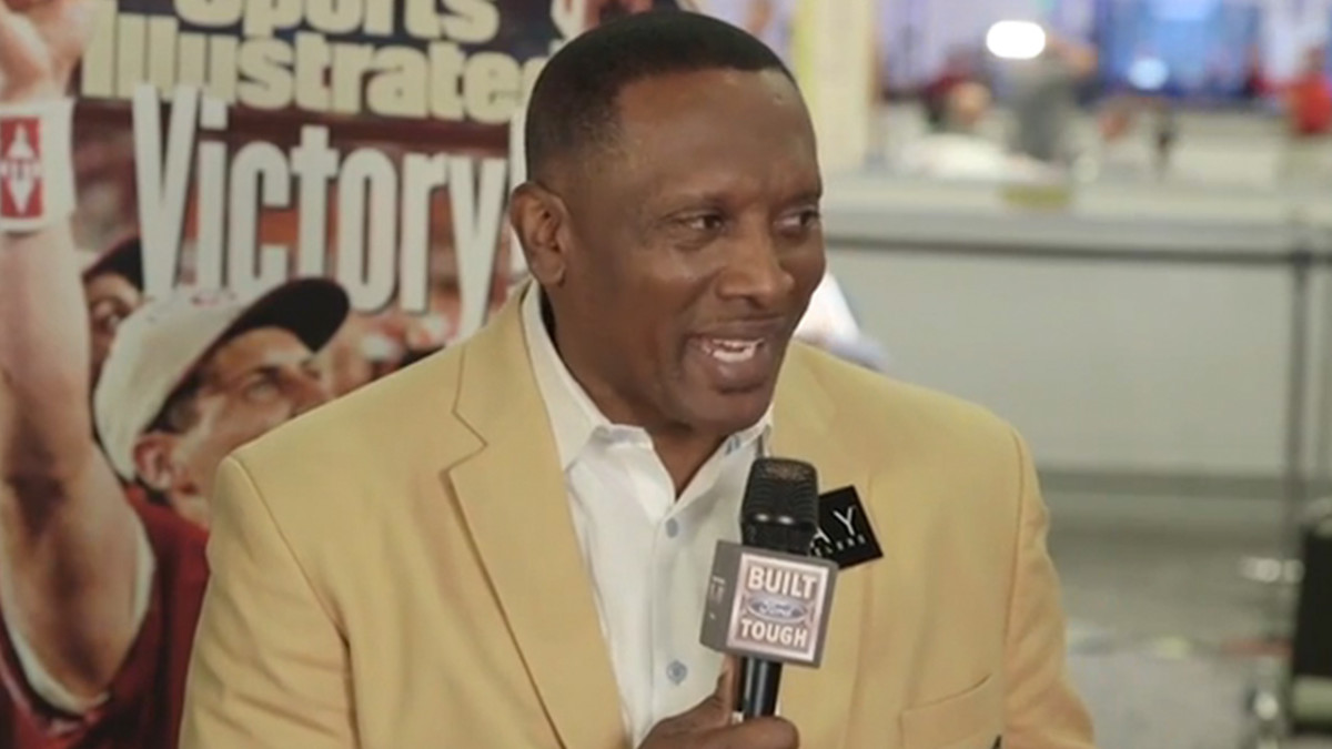 Tim Brown on ‎Super Bowl XXXVIII, prediction for Super Bowl 50 - Sports ...