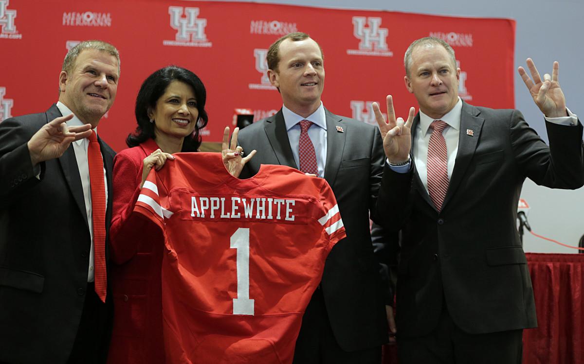 New coach Applewhite vows that he'll be at Houston long-term - Sports ...