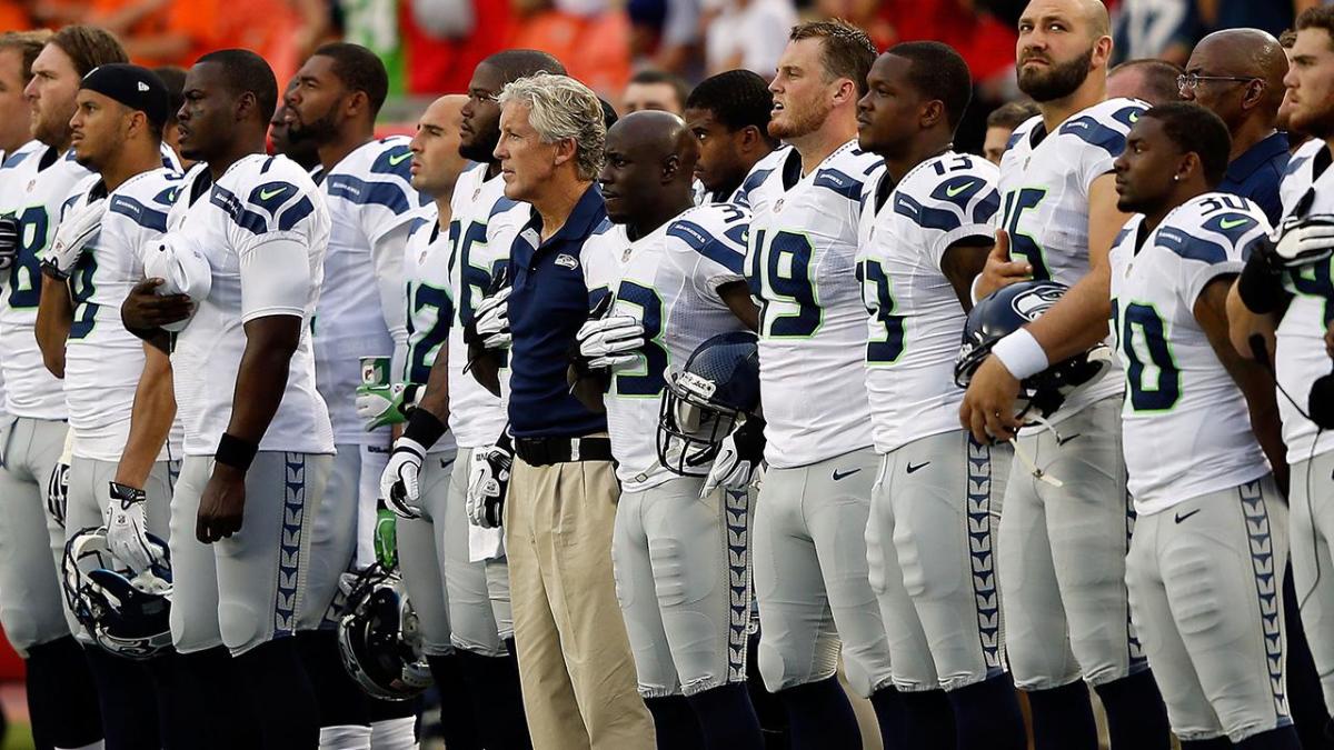 Seahawks will interlock arms during national anthem - Sports Illustrated