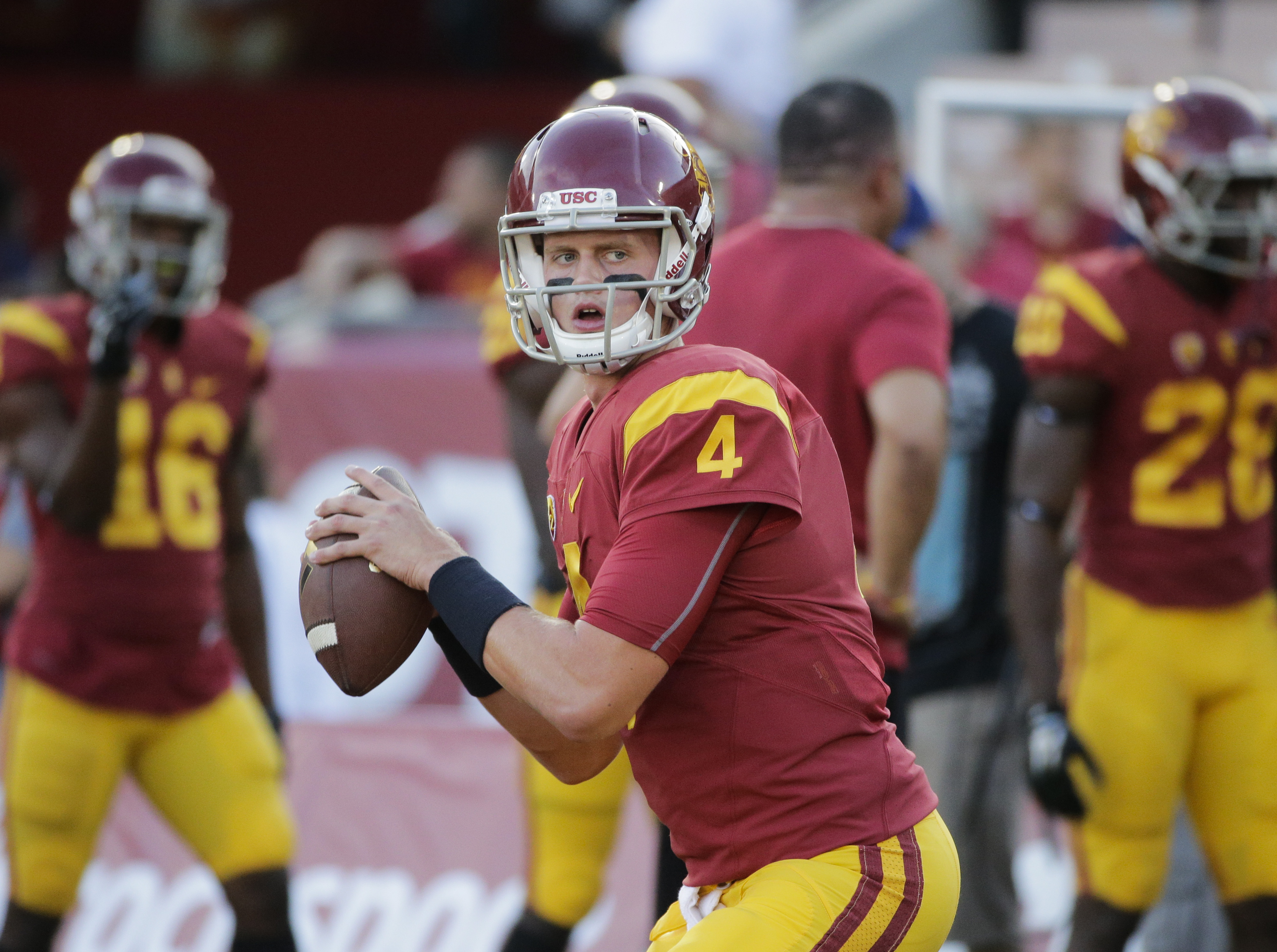 Max Browne finally gets his chance in USC QB competition - Sports ...