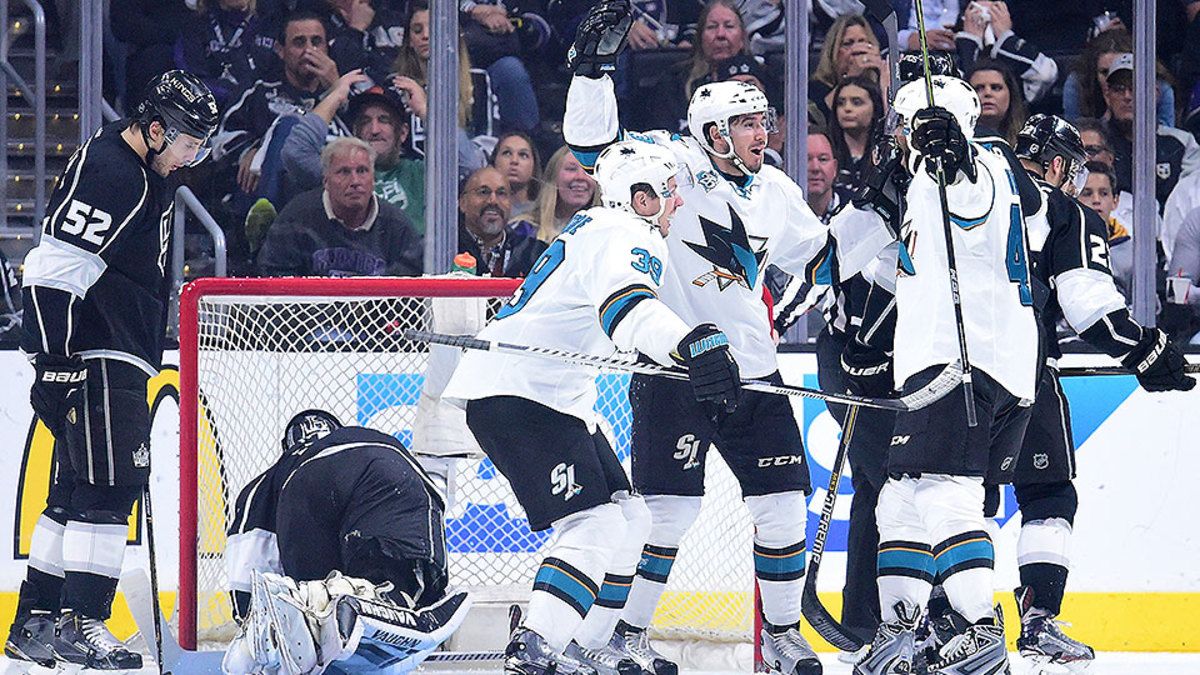 Stanley Cup playoffs: Sharks beat Kings in Game 5 to win series ...