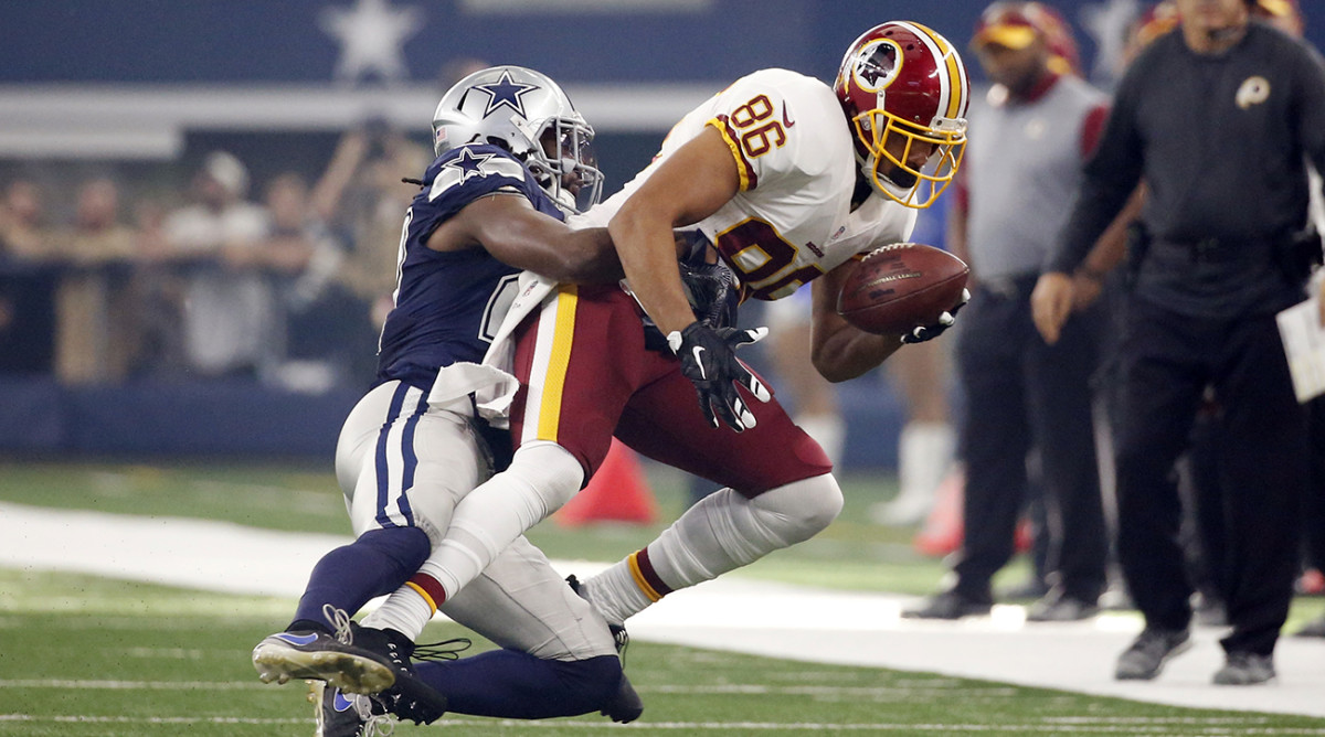 Jordan Reed injury news: Redskins TE separated shoulder - Sports ...