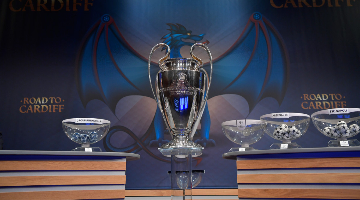 Champions League last 16 draw: Arsenal vs Bayern, Barcelona vs PSG ...
