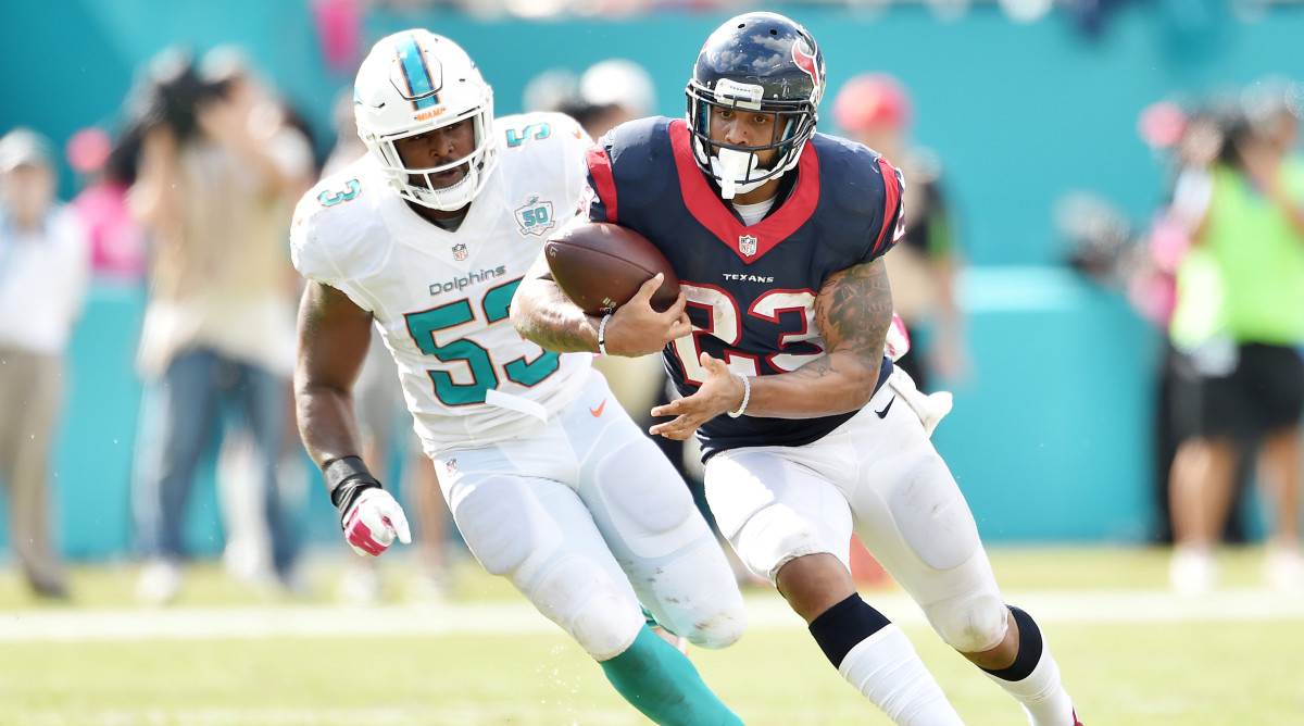Arian Foster injury: Dolphins RB to start camp on PUP list - Sports ...