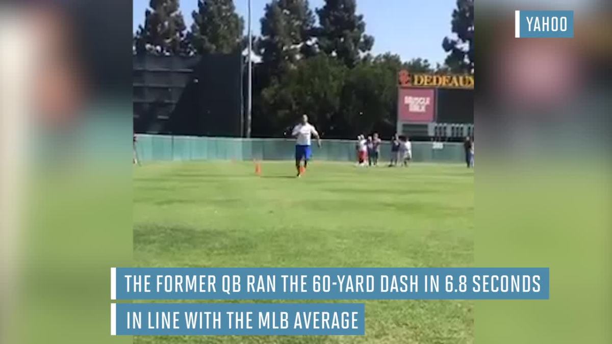 Tim Tebow's baseball workout earns mixed reviews - Sports Illustrated