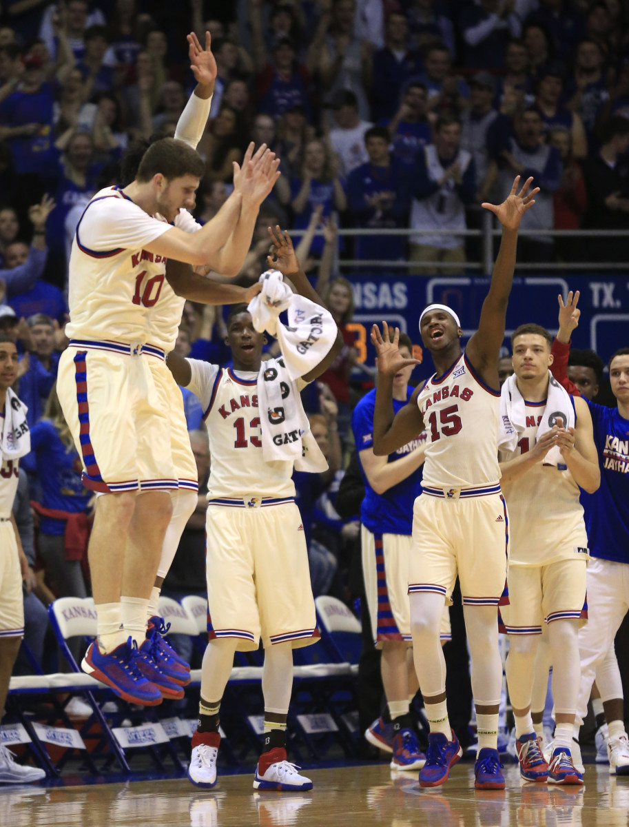 No. 2 Jayhawks beat Texas Tech 67-58 for Big 12 title share - Sports ...