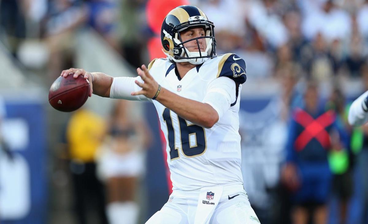 Rams QB Jared Goff will make first career start Sunday - Sports Illustrated