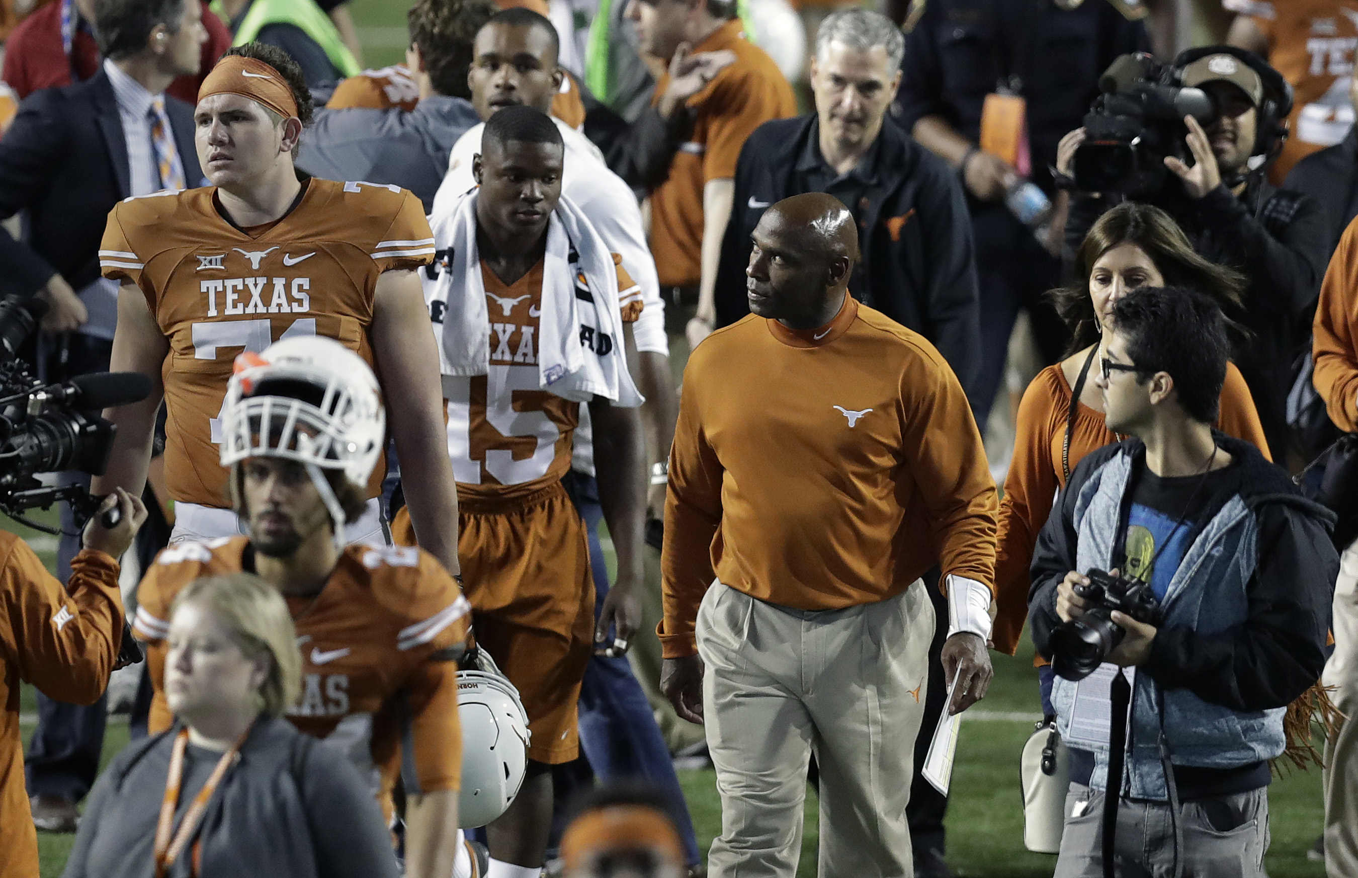 Texas has 'let go' coach Charlie Strong after 3 seasons - Sports ...