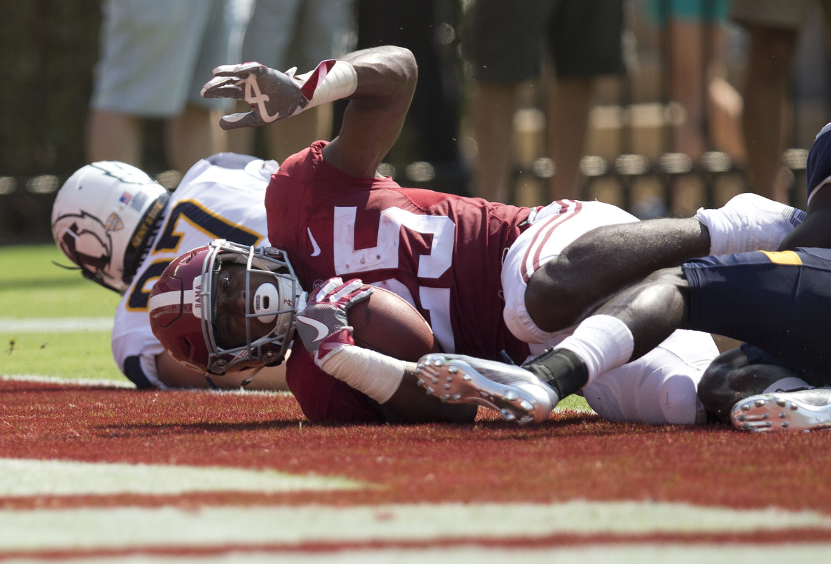 Bama running game rolling along with Harris, freshmen - Sports Illustrated