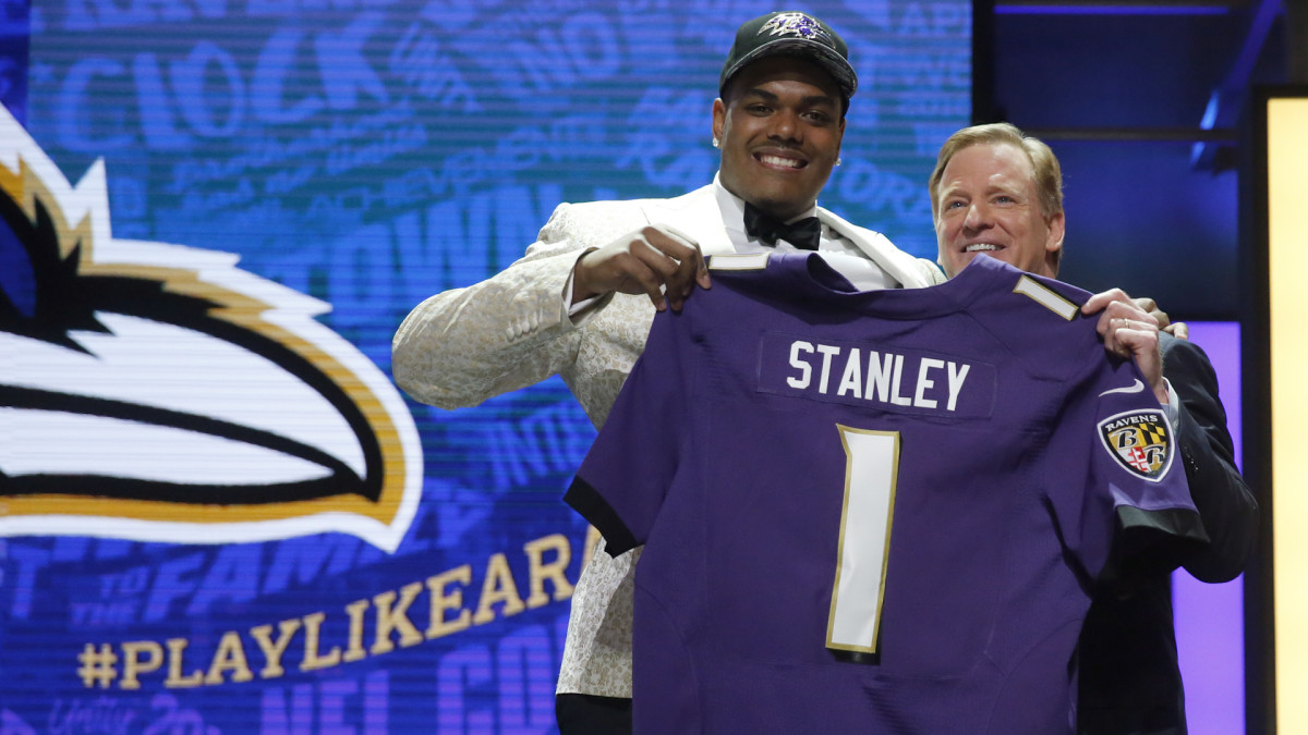 Baltimore Ravens Ronnie Stanley NFL Draft - Sports Illustrated
