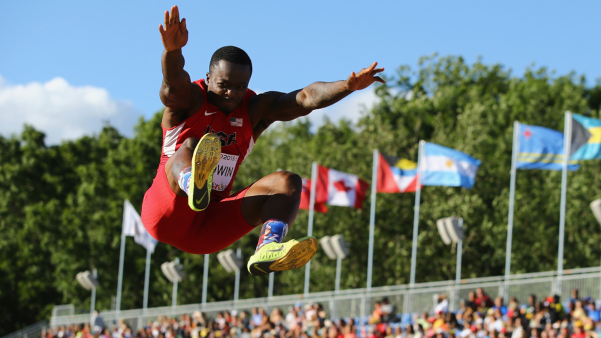 Bills WR Marquise Goodwin returns to track with long jump win - Sports ...