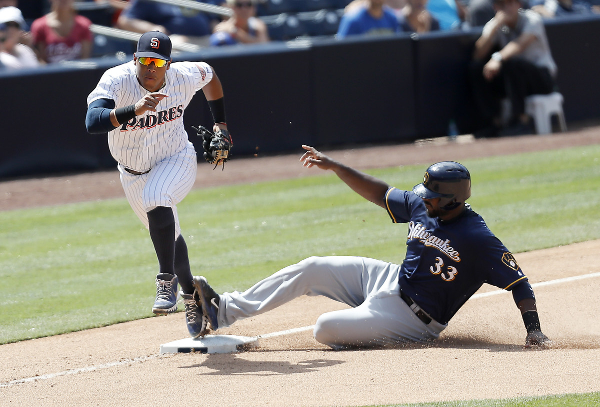 Edwin Jackson, Padres rout Brewers 12-3 - Sports Illustrated