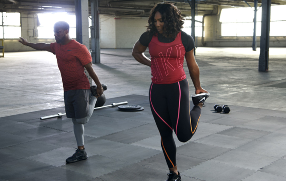 Wimbledon champ Serena Williams, Kevin Hart workout - Sports Illustrated