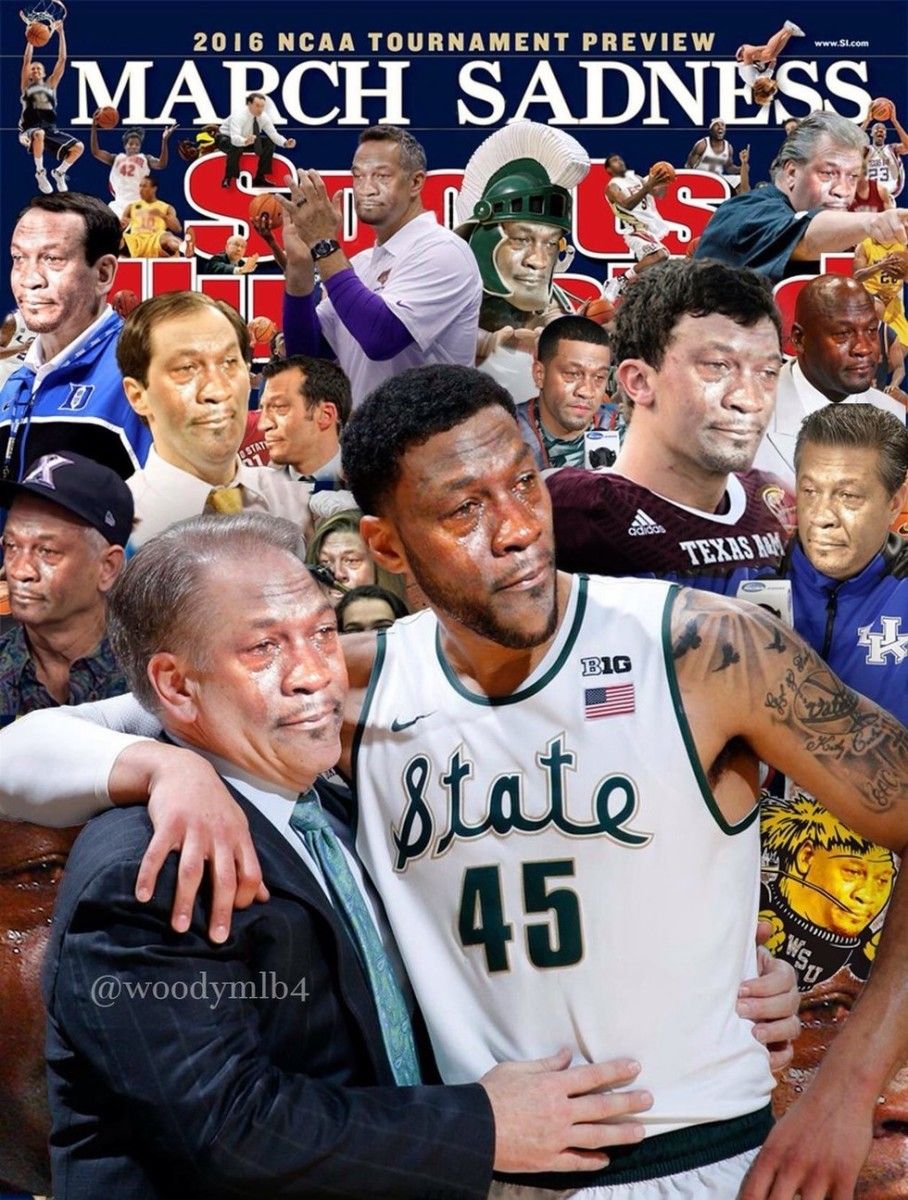 A Photoshop wizard made us a ‘Crying Jordan’ March Sadness cover ...