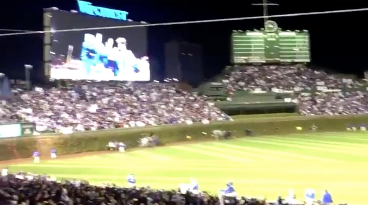 Cubs fans sing Go Cubs Go after Game 5 win (Video) - Sports Illustrated