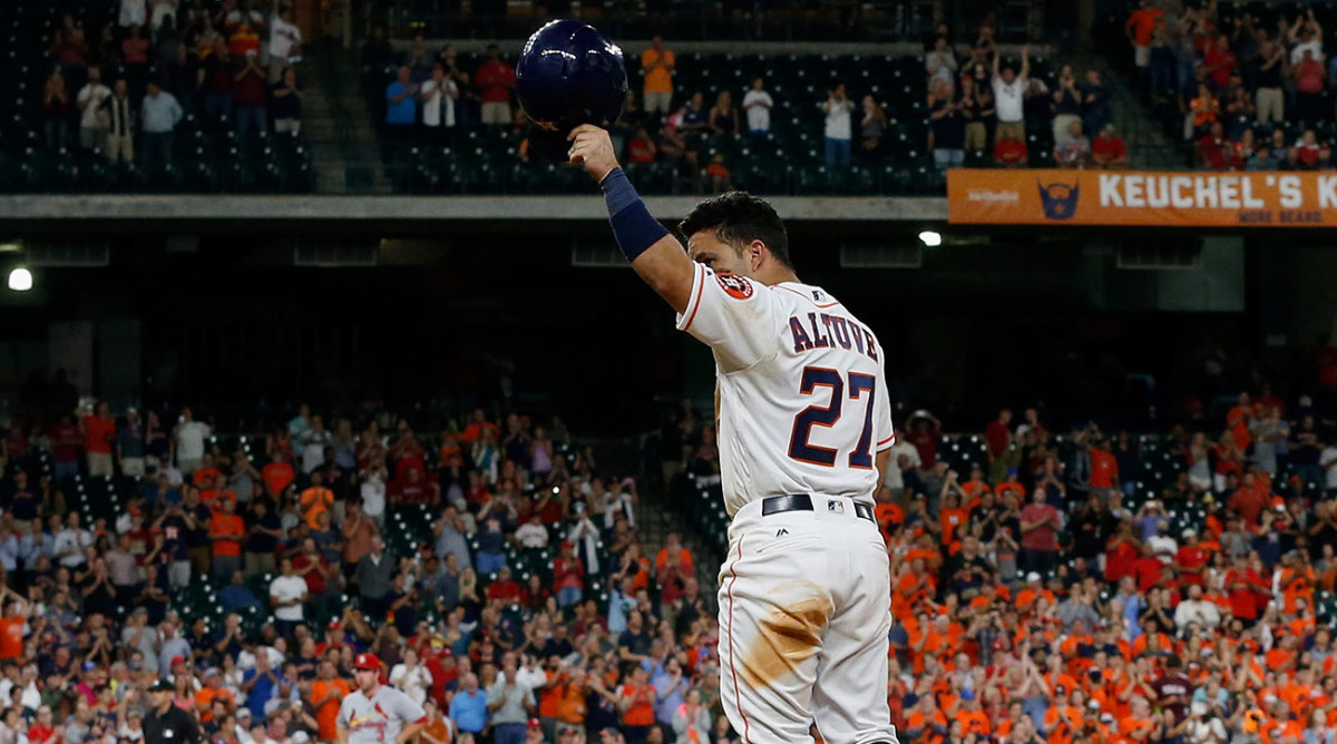Jose Altuve reaches 1,000 career hits, but is 3,000 in reach? - Sports ...