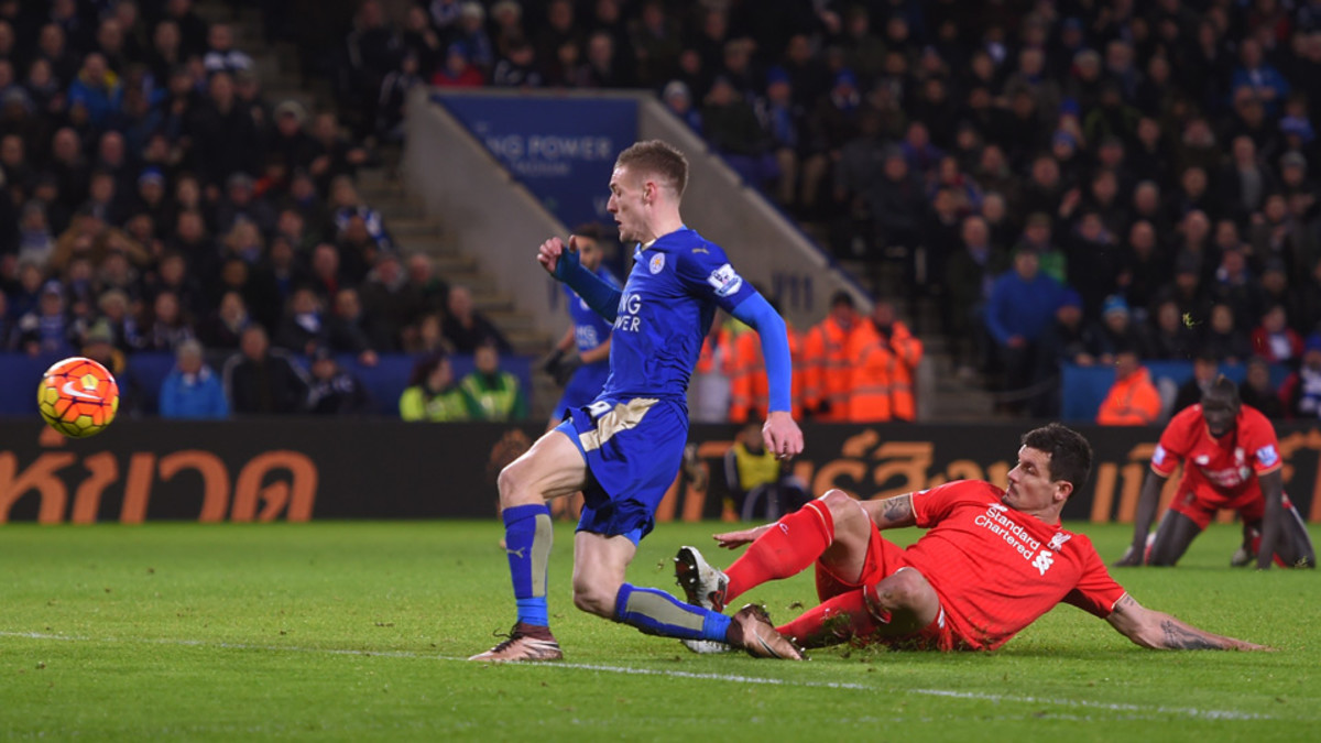 Jamie Vardy's two goals lead Leicester City over Liverpool - Sports ...