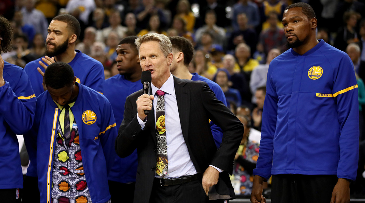 Steve Kerr leads ‘moment of joy’ for Craig Sager (video) - Sports ...