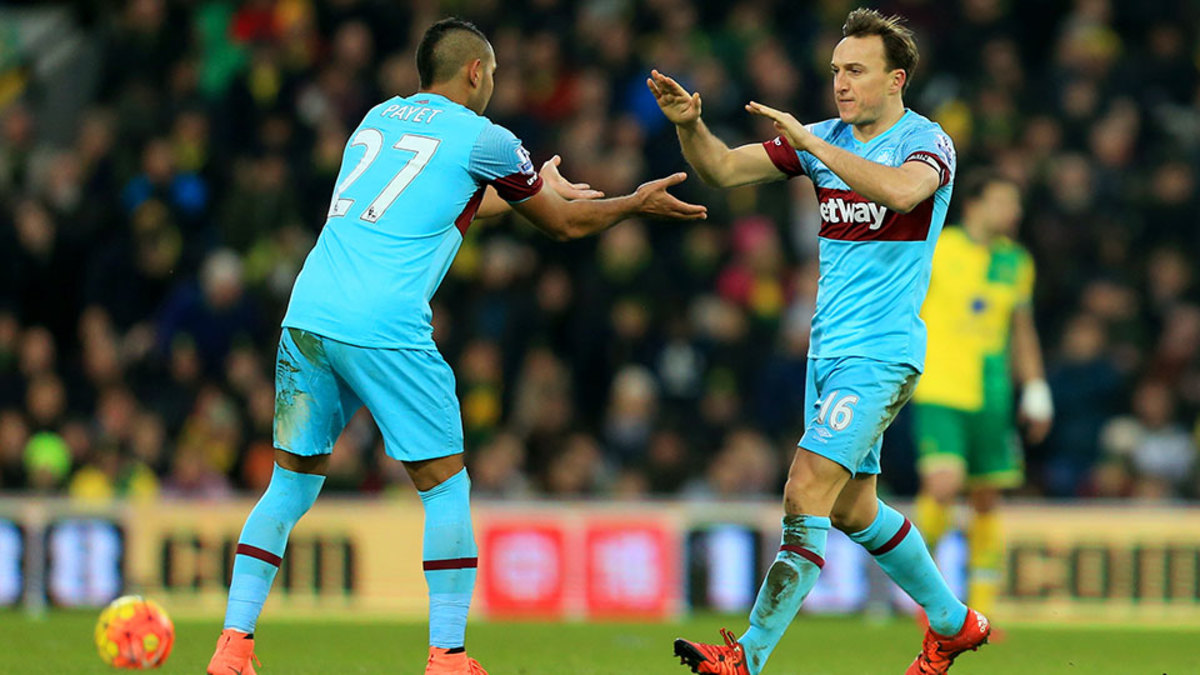 Payet keys West Ham comeback in draw vs. Norwich City - Sports Illustrated
