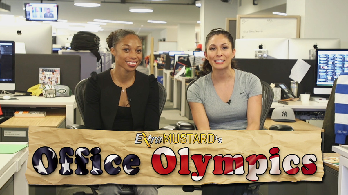 Three-time Olympic champion runner Allyson Felix participates in Extra ...