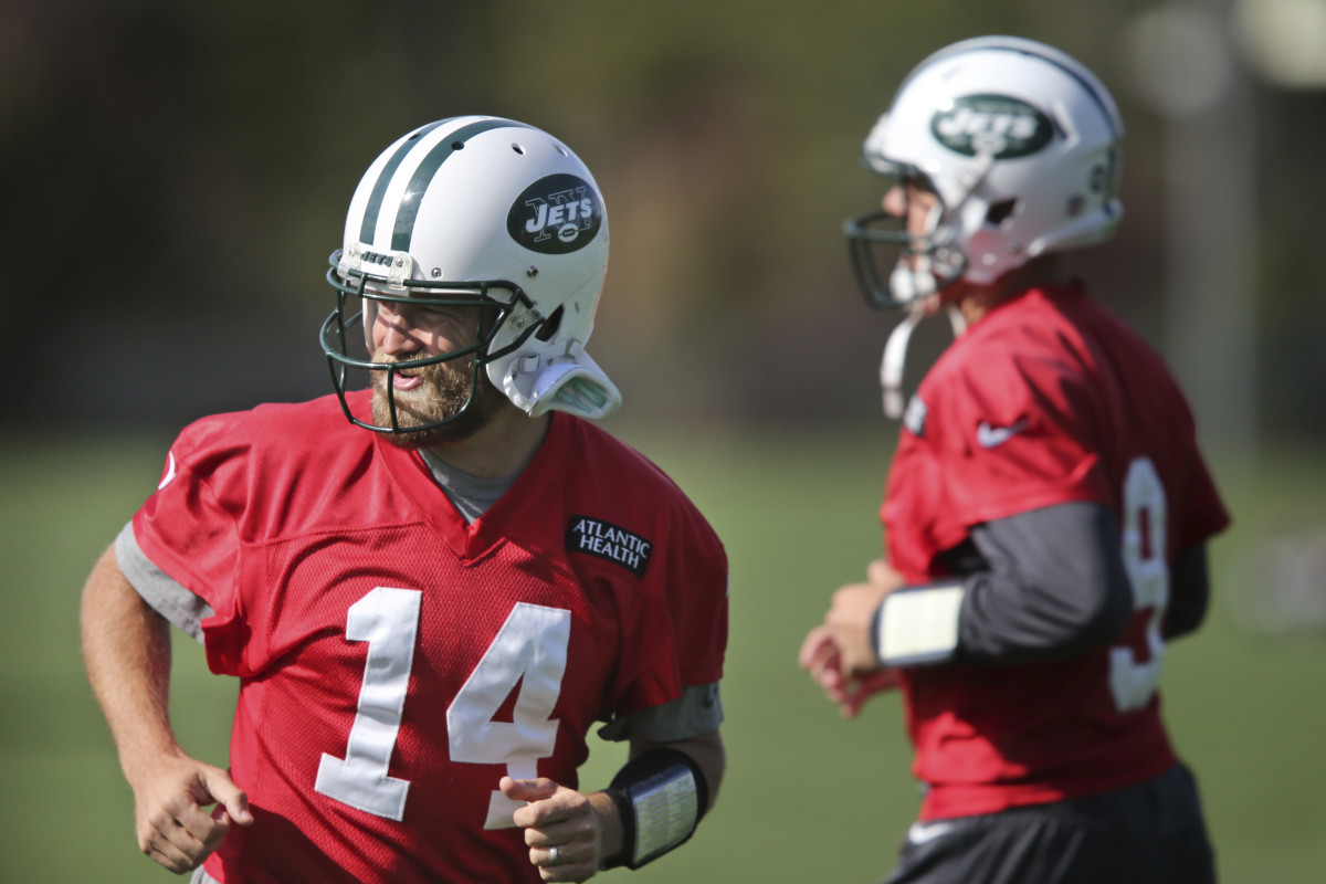 Fitzpatrick confident, eases back into role as Jets starter - Sports ...