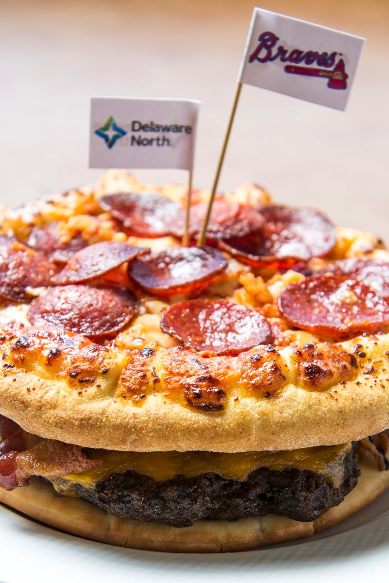 Braves offering 'Burgerizza' for final year at Turner Field - Sports ...
