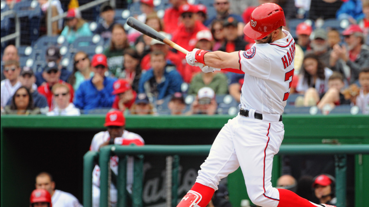 Video: Nationals’ Bryce Harper ties game with pinch-hit homer - Sports ...