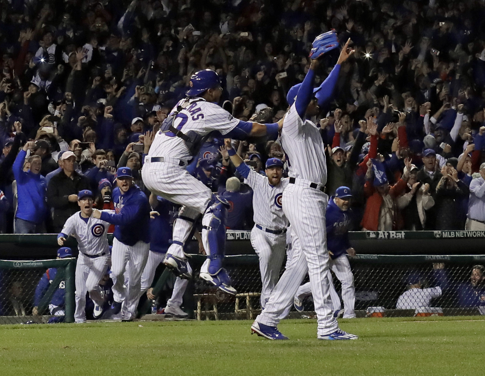 The Latest: Cubs players thank fans after NLCS victory - Sports Illustrated