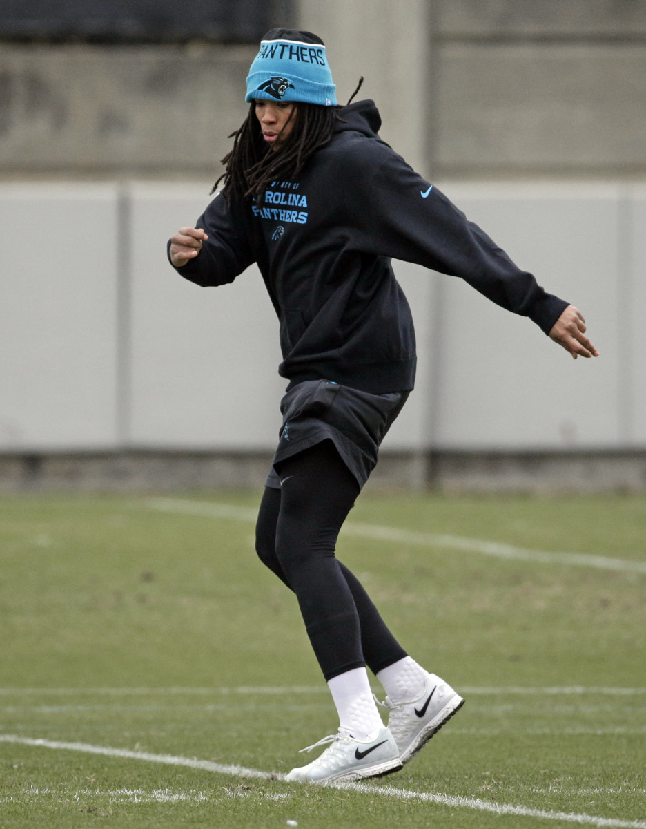 Injured Panthers WR Benjamin enduring bittersweet season - Sports ...