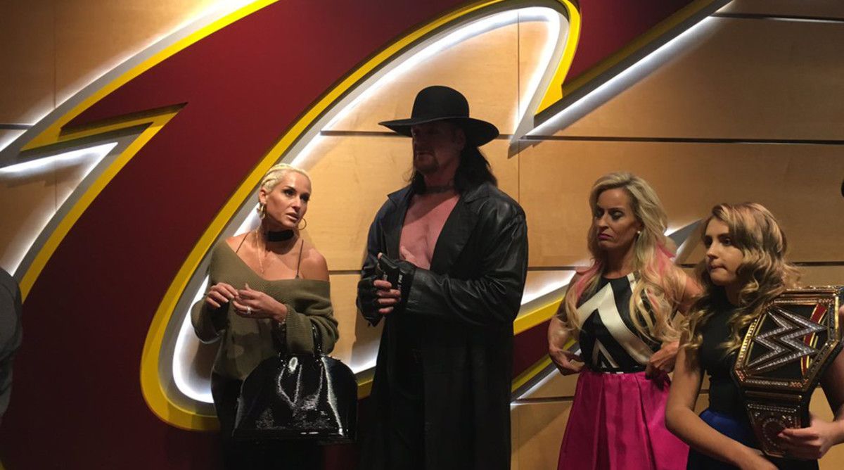 Here's why the Undertaker is at the Cavaliers game - Sports Illustrated