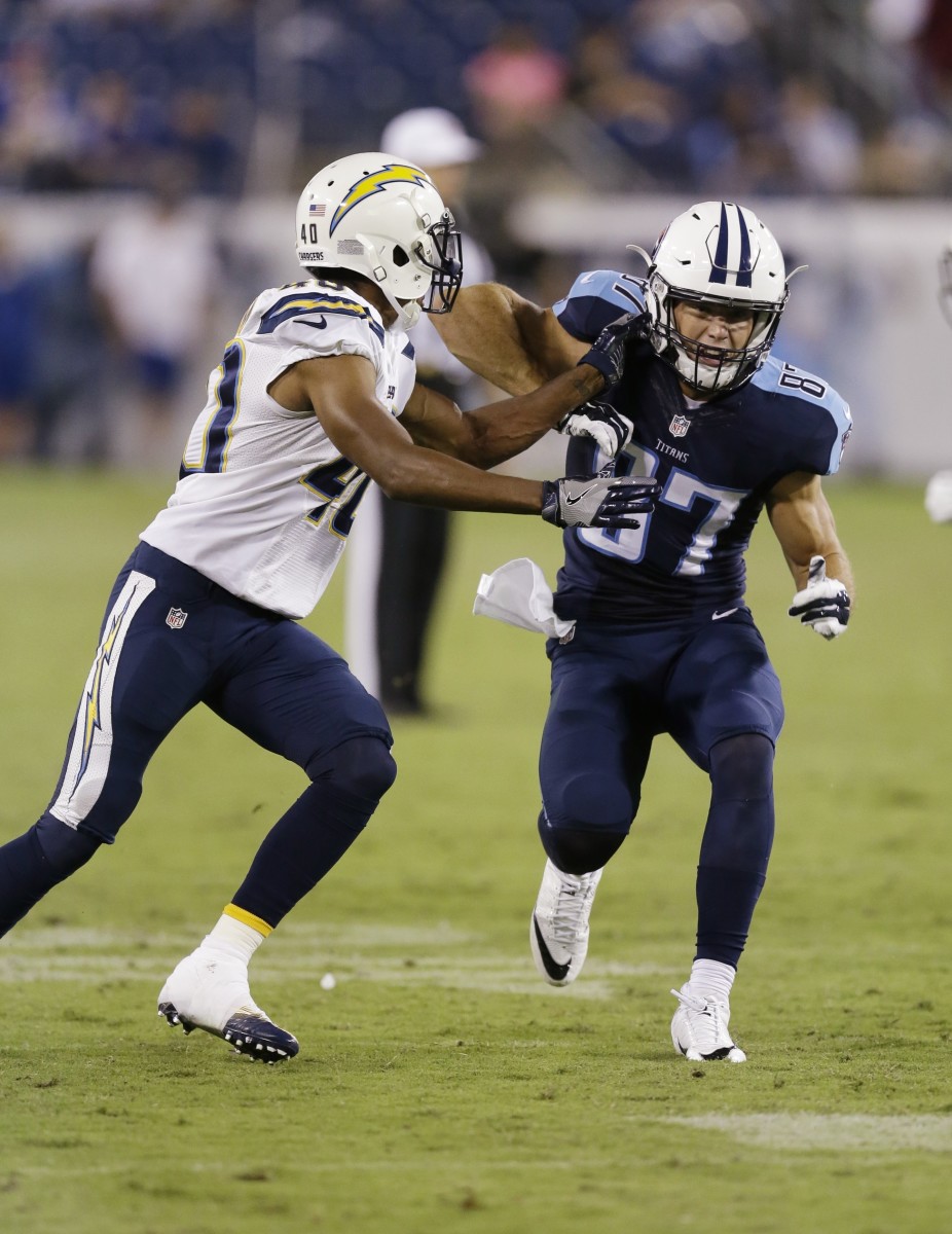 Former Colts intern Horn seeks to make Titans as receiver - Sports ...