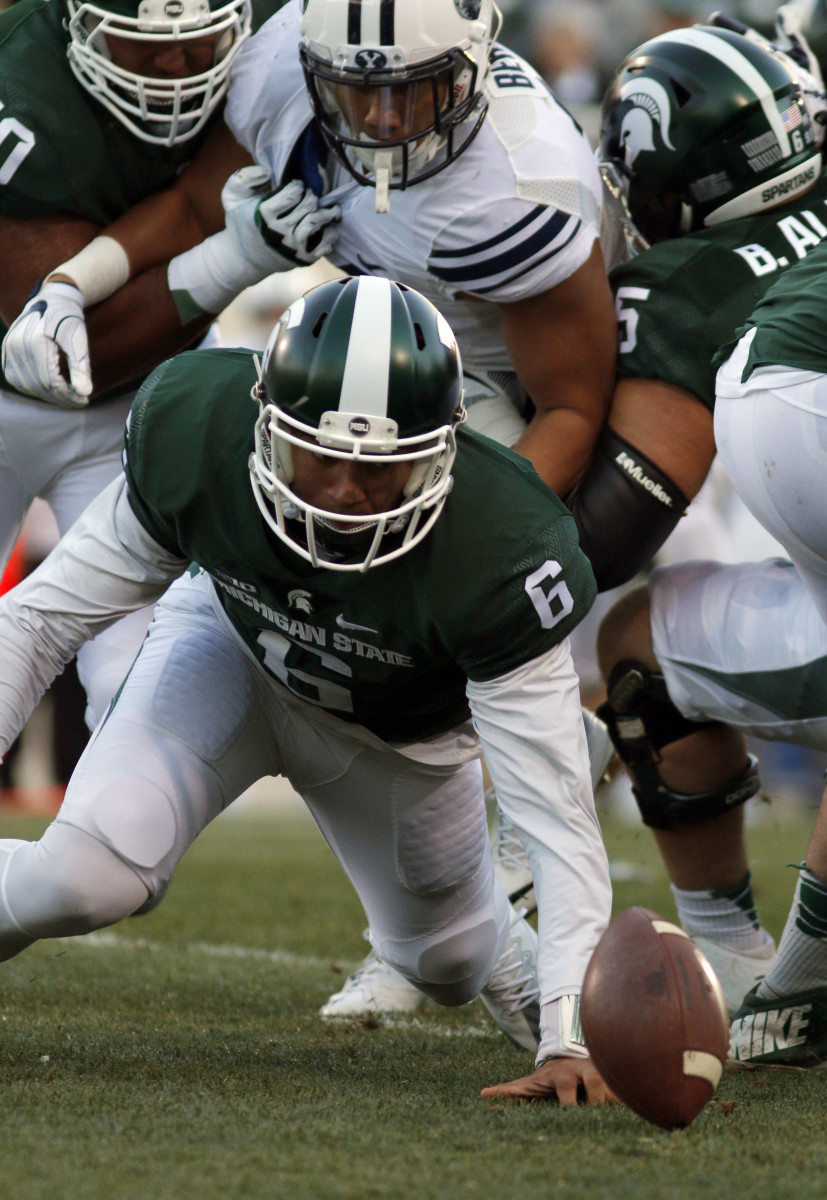 Michigan State listing 3 QBs atop depth chart - Sports Illustrated