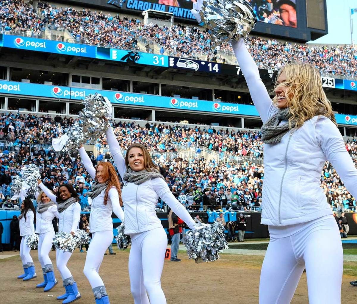 NFL Cheerleaders: Divisional Playoffs - Sports Illustrated