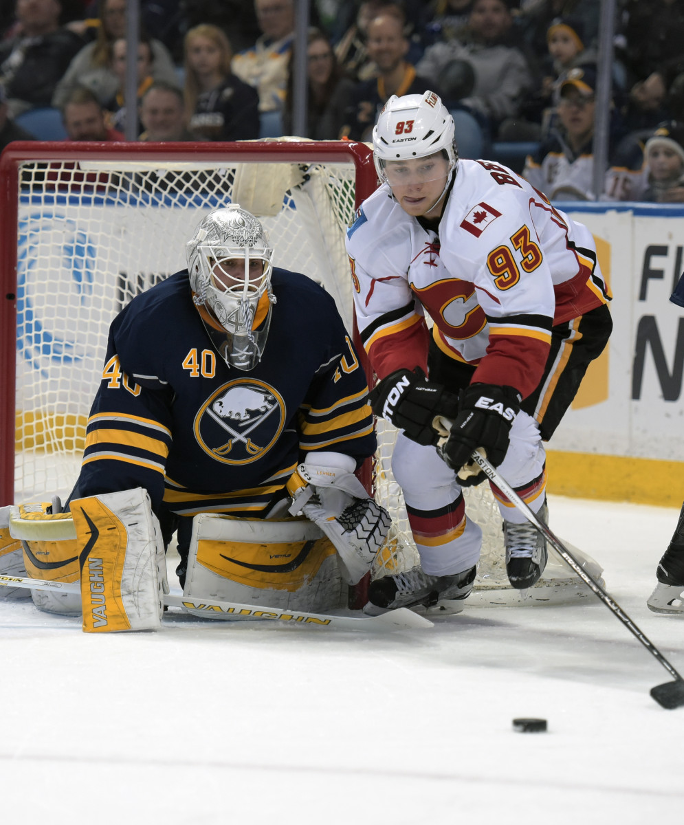 Larsson scores go-ahead goal in Sabres' 6-3 win over Flames - Sports ...