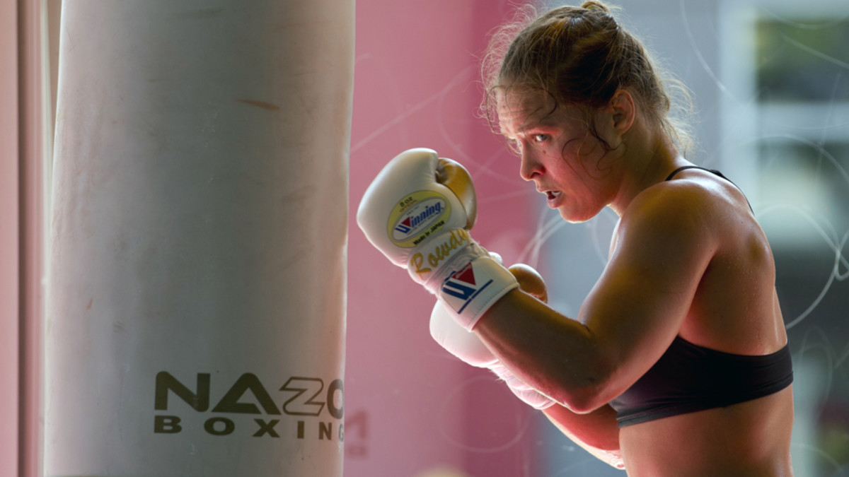 Ronda Rousey spotted at the gym for first time since loss - Sports ...