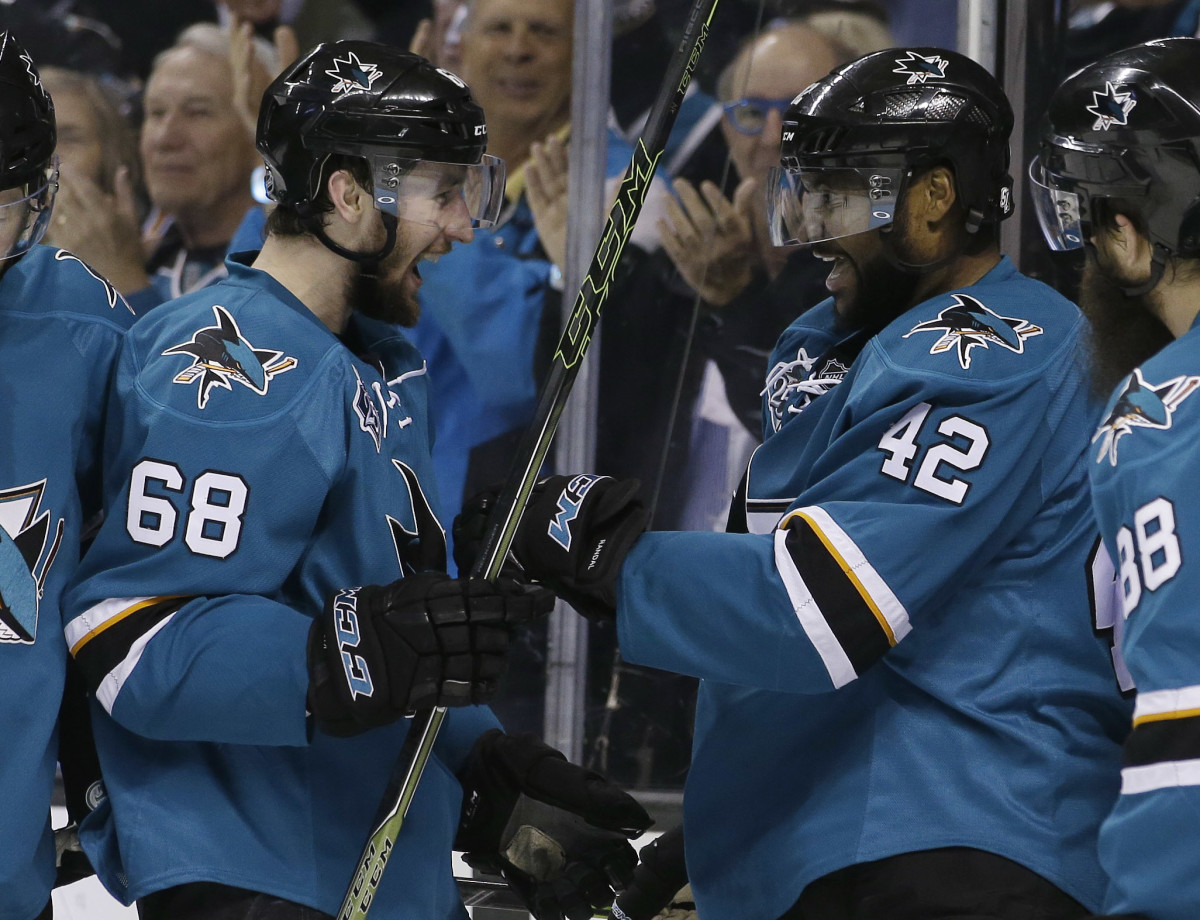 Sharks head to 1st Cup final after 5-2 win over Blues - Sports Illustrated